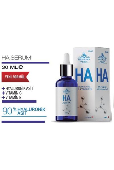 Magic Women Yaşlanma ve Kırışıklık Karşıtı Hyalüronik Asit Ha Serum 30 ml