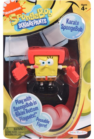 Sünger Bob Karateci Figür