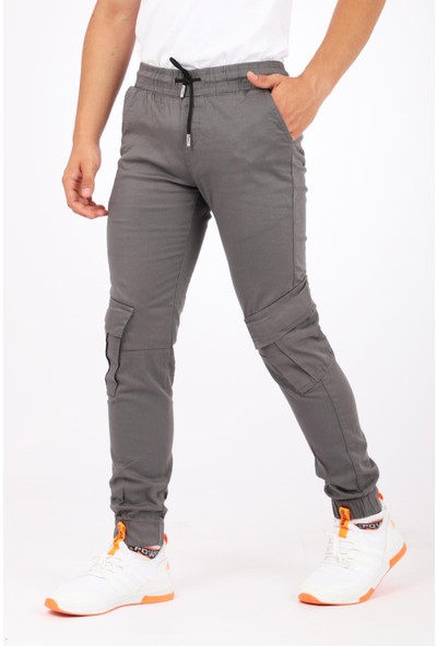 Pina Kids Erkek Çocuk Kargo Pantolon 8-15 Yaş Kanvas Kumaş