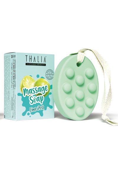 Thalia Yoğun Nemlendirici Etkili Lime Zest Masaj Sabunu 110G Thalia Yoğun Nemlendirici Etkili Lime Zest Masaj Sabunu 110G