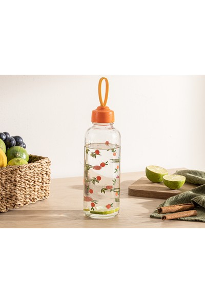 English Home Jasmine Cam Şışe 450 ml Renkli