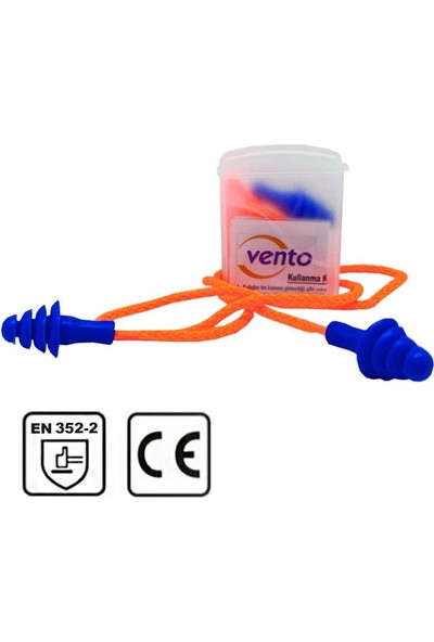 Nzb 26 Db Kulak Tıkacı Yıkanabilir Çam Tip Kutulu Ipli Koruyucu Tıkaç 2 Adet Nzb 26 Db Kulak Tıkacı Yıkanabilir Çam Tip Kutulu Ipli Koruyucu Tıkaç 2 Adet