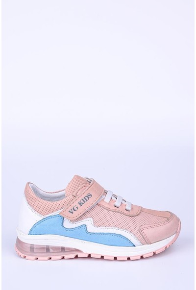 Voyager P002 Pudra Işıklı Çocuk Spor Ayakkabı