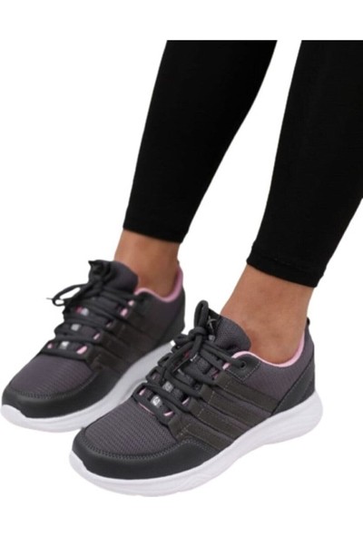 Ayakkabı Yolla Füme Pembe Nefes Alabilen Ortapedik Kadın Spor Ayakkabı Ayakkabı Yolla Füme Pembe Nefes Alabilen Ortapedik Kadın Spor Ayakkabı