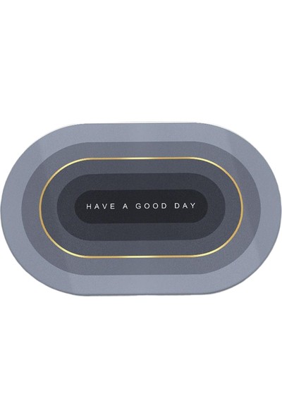 Kaymaz Banyo Halı Mat Halı Kırışıklık Ücretsiz Banyo Mat Halı Giriş Lavabo Iyi Günler(Yurt Dışından)