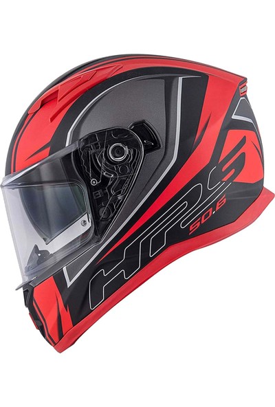 Gıvı Stoccarda Blades Mat Siyah-Kırmızı Kask  Gıvı Stoccarda Blades Mat Siyah-Kırmızı Kask