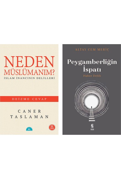 Neden Müslümanım? - Peygamberliğin Ispatı Haber Delili 2 Kitap Set Neden Müslümanım? - Peygamberliğin Ispatı Haber Delili 2 Kitap Set