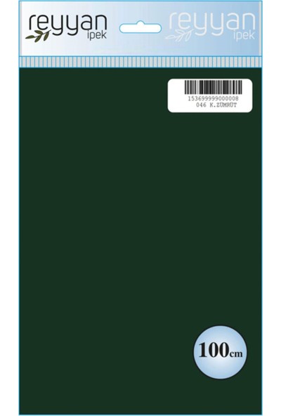 Reyyan Düz Renk Poşetli Yazma 100 cm