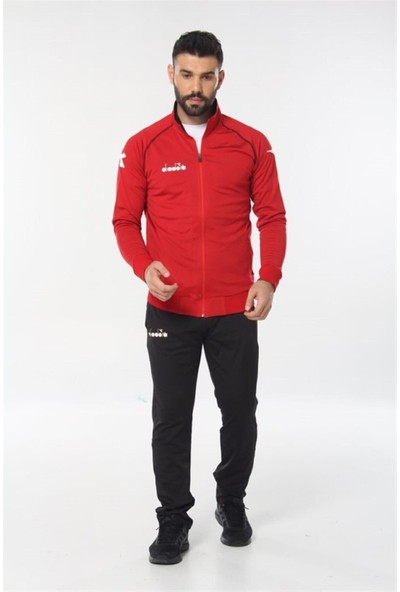 Diadora Mundial - Erkek Kırmızı Likralı Eşofman Takımı - Mundialkamp Diadora Mundial - Erkek Kırmızı Likralı Eşofman Takımı - Mundialkamp
