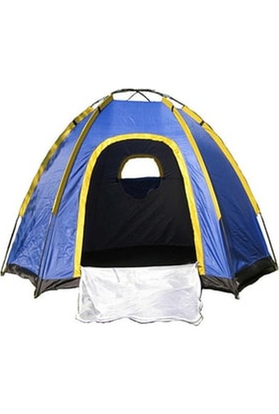 Otomatik Kurulum Altıgen 4-6 Kişilik Çadır (240X240X135) cm