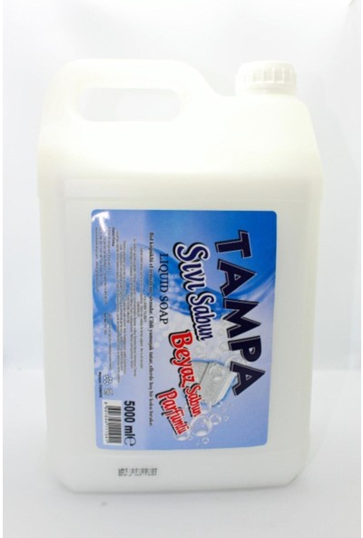 Tampa Beyaz Sıvı Sabun 5 lt Tampa Beyaz Sıvı Sabun 5 lt