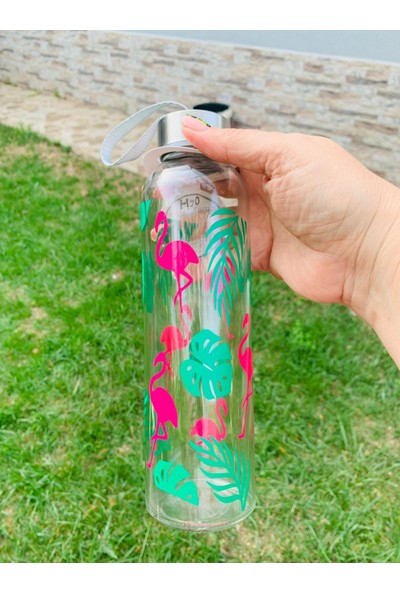 Pırıltılı Hediye Cam Matara