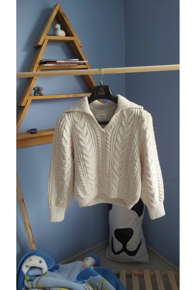 Forever Up Baby Kids Triko Örme Kız Çocuk Kazak