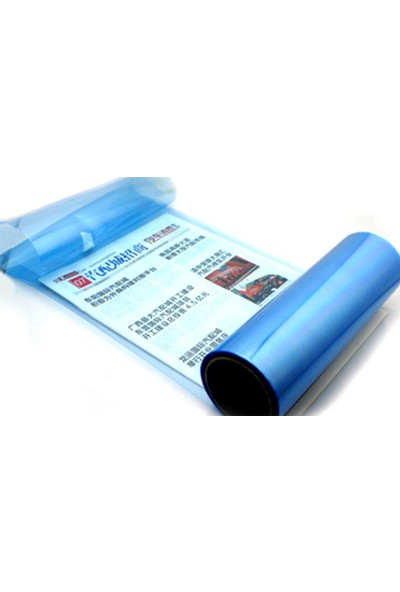 Techmaster Far Stop Filmi Folyosu Kaplama Dayanıklı Kaliteli 1 Metre Açık Mavi Techmaster Far Stop Filmi Folyosu Kaplama Dayanıklı Kaliteli 1 Metre Açık Mavi