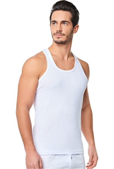 Seher Yıldızı Erkek Penye Atlet - Askılı - 12 Li Paket - Large (4 Numara) Seher Yıldızı Erkek Penye Atlet - Askılı - 12 Li Paket - Large (4 Numara)