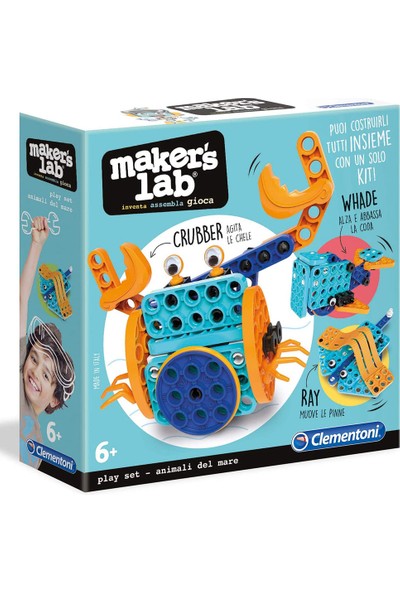 Clementoni Mechanics Junior - Deniz Hayvanları