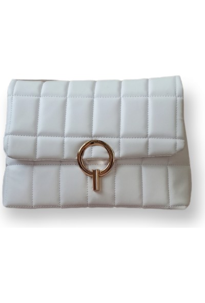 Kapitone Zincir Askılı Omuz Kadın Çantası