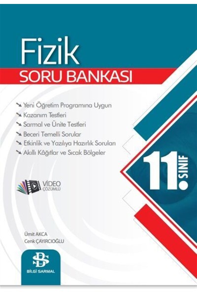 Bilgi Sarmal Yayınları Bilgi Sarmal 11. Sınıf Fizik Soru Bankası 2023 Bilgi Sarmal Yayınları Bilgi Sarmal 11. Sınıf Fizik Soru Bankası 2023