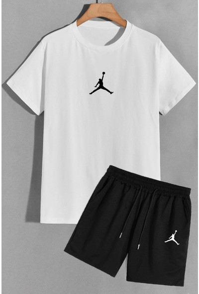 Spor Şort T-Shirt Eşofman Takımı