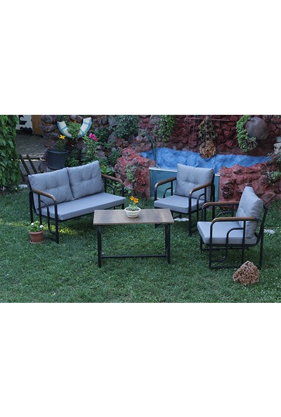 Godiva Aksesuar Güldefne Bahçe Takımı Gri