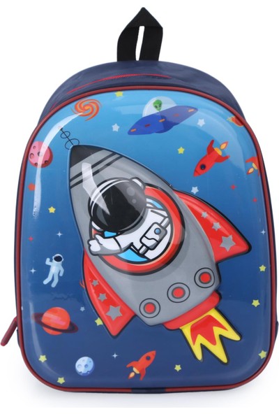 Masho Trend Lacivert Kumaş Roket Galaksi Anaokulu Çantası - Erkek Çocuk Çanta - Kreş Çantası Masho Trend Lacivert Kumaş Roket Galaksi Anaokulu Çantası - Erkek Çocuk Çanta - Kreş Çantası