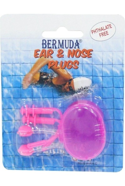 Bermuda Sılikon Kulaklık ve Burunluk Bermuda Sılikon Kulaklık ve Burunluk