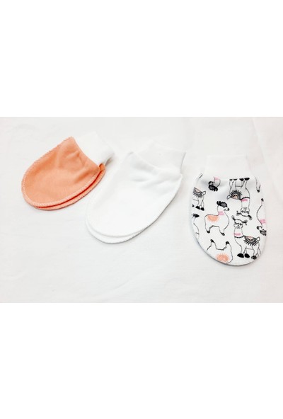 Berkay Berkaysun Tekstilden Pamuklu Bebek Eldiveni 3 Çift