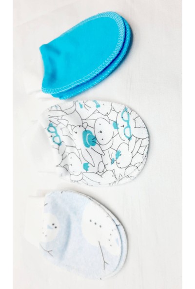 Berkay Berkaysun Tekstilden Pamuklu Bebek Eldiveni 3 Çift