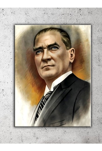 Sanat Duvarım Atatürk Temalı Kanvas Tablo