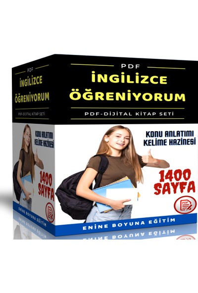 Ingilizce Öğreniyorum Pdf Kitap Seti (1400 Sayfa Pdf) Ingilizce Öğreniyorum Pdf Kitap Seti (1400 Sayfa Pdf)