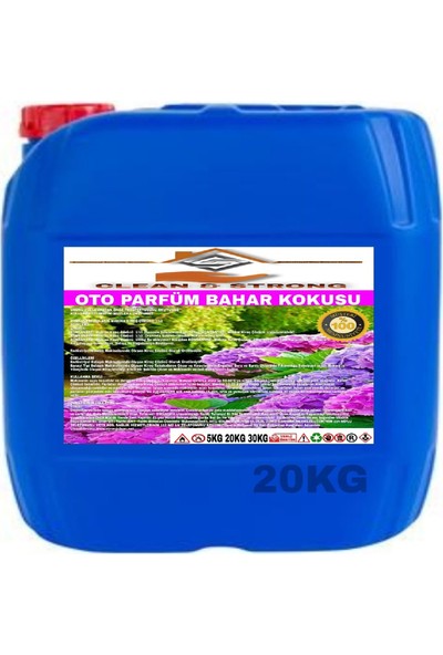 Clean&Strong Oto Parfüm Bahar 20 kg