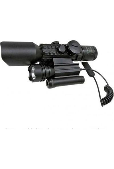 3-10X42 Nikula Zoomlu Av Tüfeği Dürbünü Tüfek Lazeri Zenon Fenerli M9 3-10X42 Nikula Zoomlu Av Tüfeği Dürbünü Tüfek Lazeri Zenon Fenerli M9