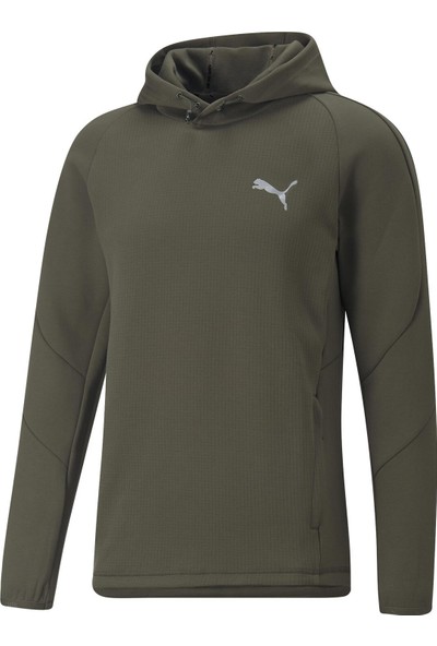 Puma Evostripe Hoodie Forest N Haki Erkek Sweatshirt