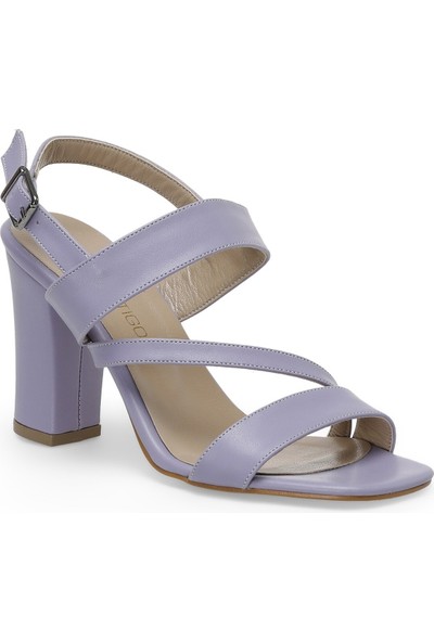 Butigo Alare 2fx Lila Kadın Topuklu Sandalet