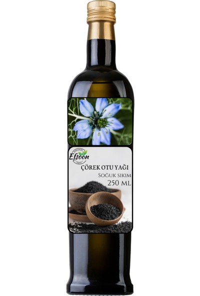 Efsoon Organics Soğuk Sıkım Çörek Otu Yağı 250 ml