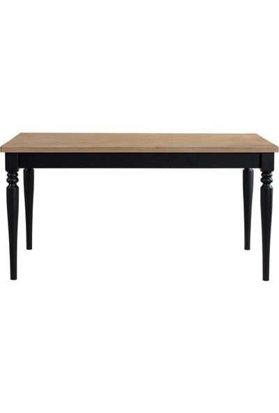 Mobilya Baba Star Siyah Yemek Masası 125CM Mobilya Baba Star Siyah Yemek Masası 125CM