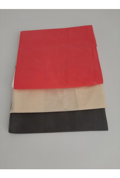 Mef Collection Kazak Hurcu Tela Baza Altı Karışık Renk 3'lü