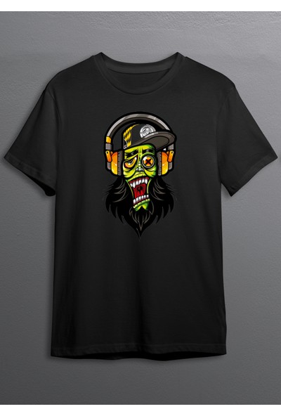 Grafiti Baskılı T-Shirt