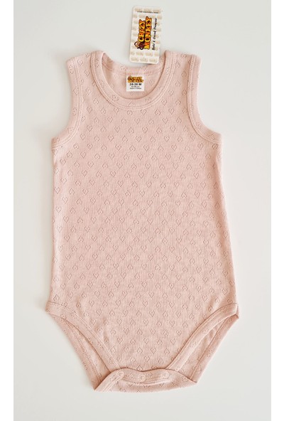 Crazy Monkey Kolsuz Delikli Model Kız Bebek Çıtçıtlı Body