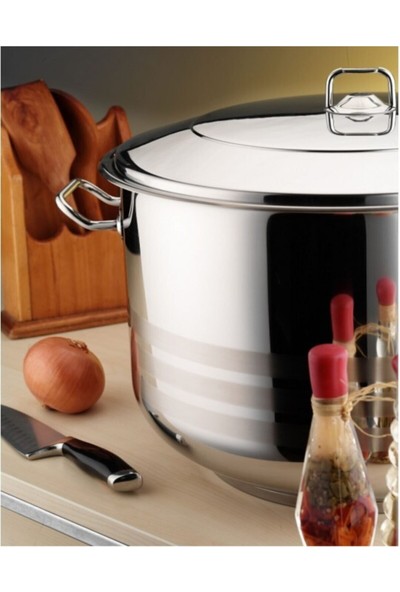 34CM Paslanmaz Çelik Tencere 34CM Paslanmaz Çelik Tencere