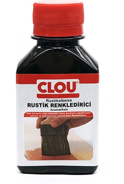 CLOU 537 Koyu Ceviz 100ML Rustic Efekt Renklendirici CLOU 537 Koyu Ceviz 100ML Rustic Efekt Renklendirici