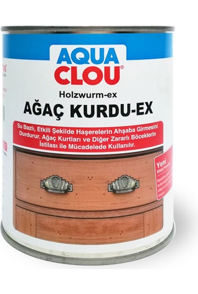 Clou Su Bazlı Ahşap Kurt Dökücü 750ML