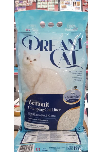 Dream Plus Doğal Kedi Kumu Parfumsuz Dream Plus Doğal Kedi Kumu Parfumsuz