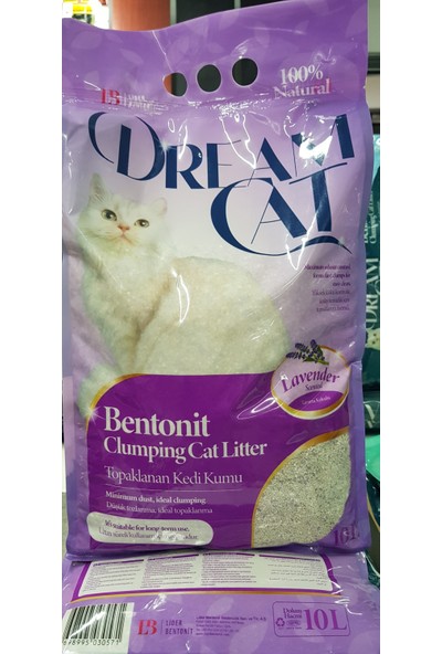 Dream Plus Doğal Kedi Kumu Lavanta