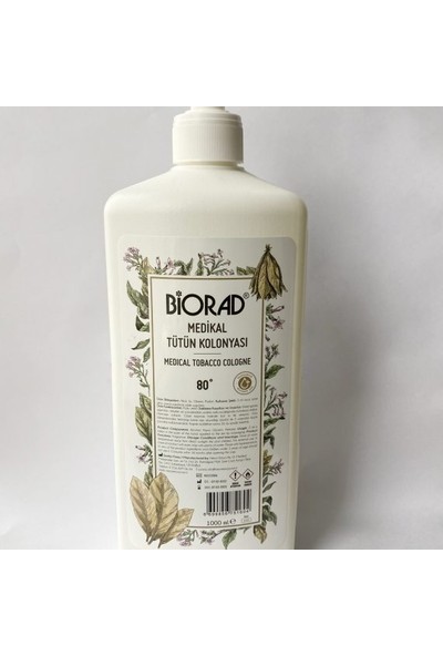 Bıorad Medikal Tütün Kolonyası 1000 ml