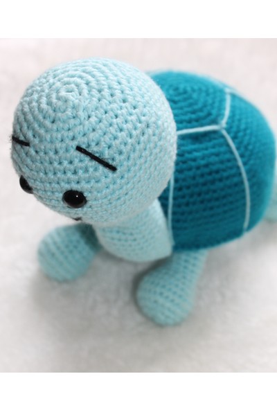Birdyberry Amigurumi Oyuncak Mavi Kaplumbağa
