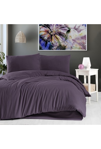 Schafer Soft Gofre Tek Kişilik Nevresim Takımı -3parça