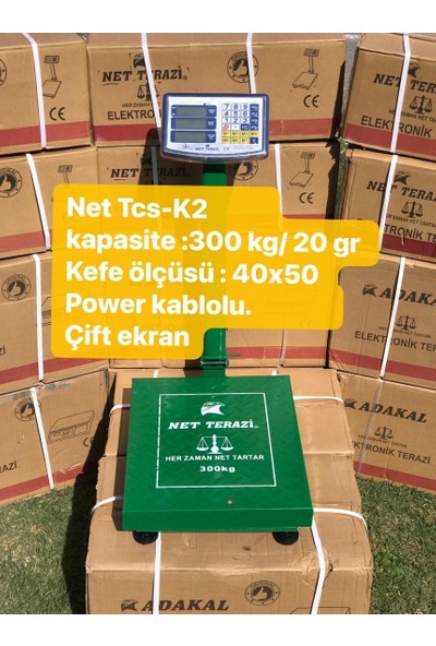 Net Terazi Net 300 kg Terazinet Tcs-K2