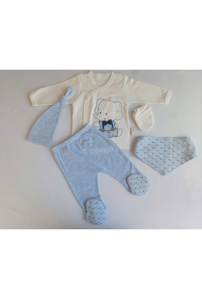 HMC Fil Nakışlı Zıbın Takım 5 Li