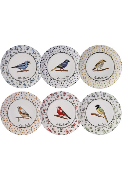 Karaca Vogel 6 Parça Pasta Takımı 22 cm